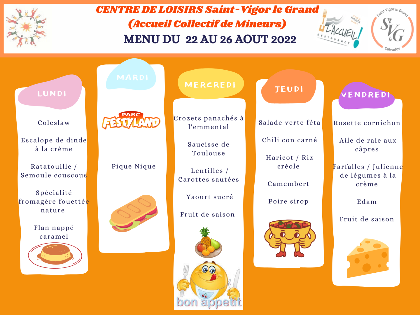 S34 menu centre – Saint-Vigor-le-Grand